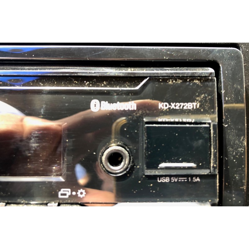 JVC radio med USB & Bluetooth - KD-X272BT